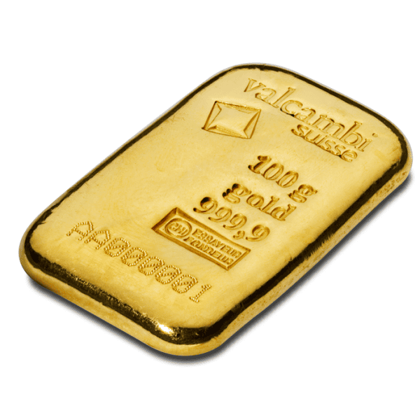 100 GRAM GOLD BAR VALCAMBI CAST – PRECIOUS METALS HQ